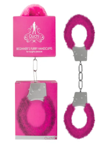 OUCH BEGINNER’S FURRY HANDCUFFS – Taboo Burswood Pty Ltd